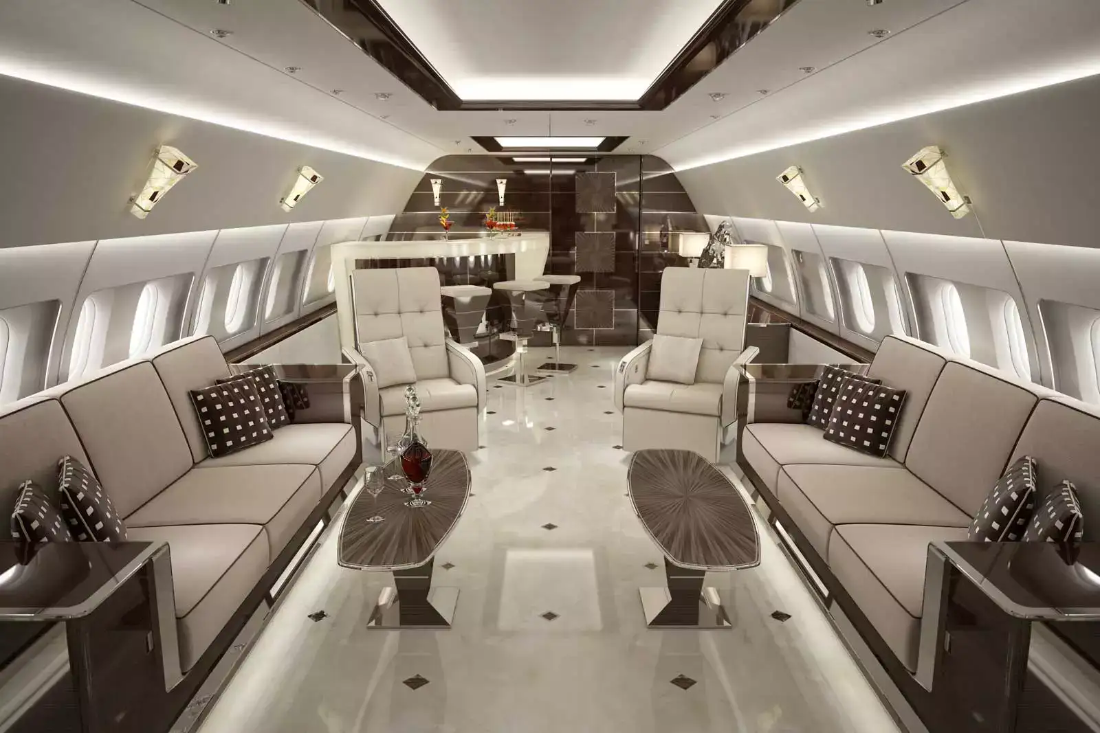 AirJet Designs, Private Jet and Yacht Interior Designers.